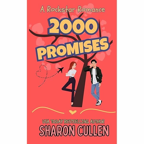 2000 Promises: A Rockstar Romance，Reprinted paperback book