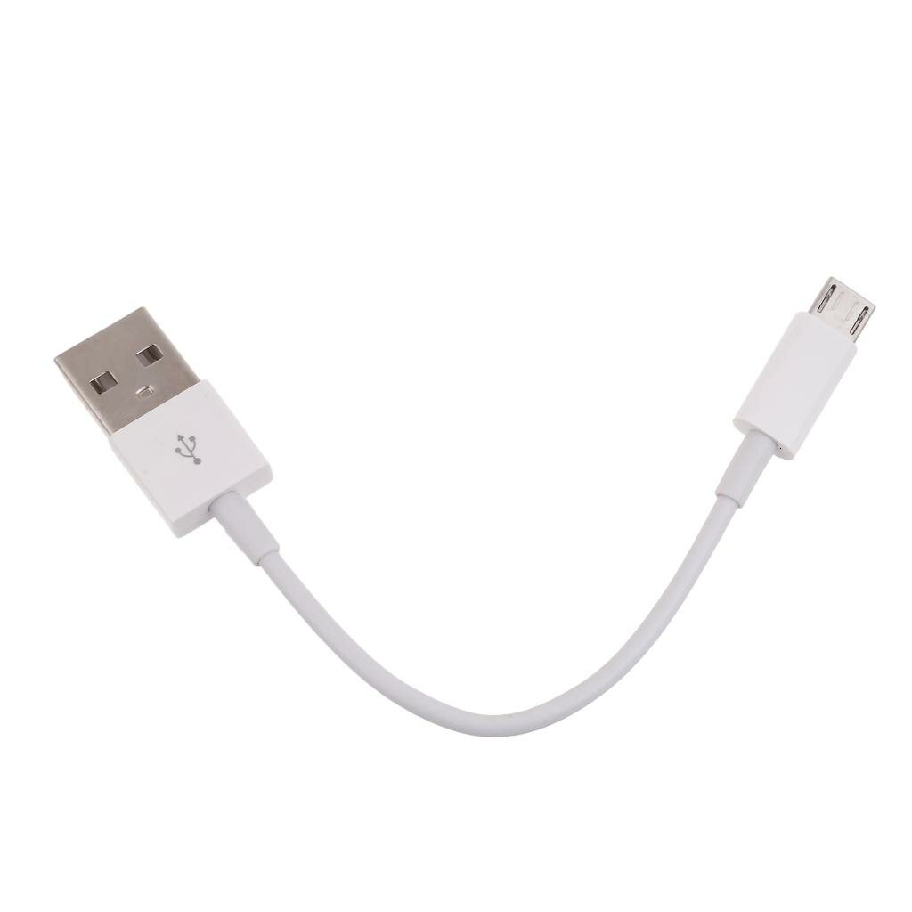 Короткий кабель Micro-USB, Белый - 10cm