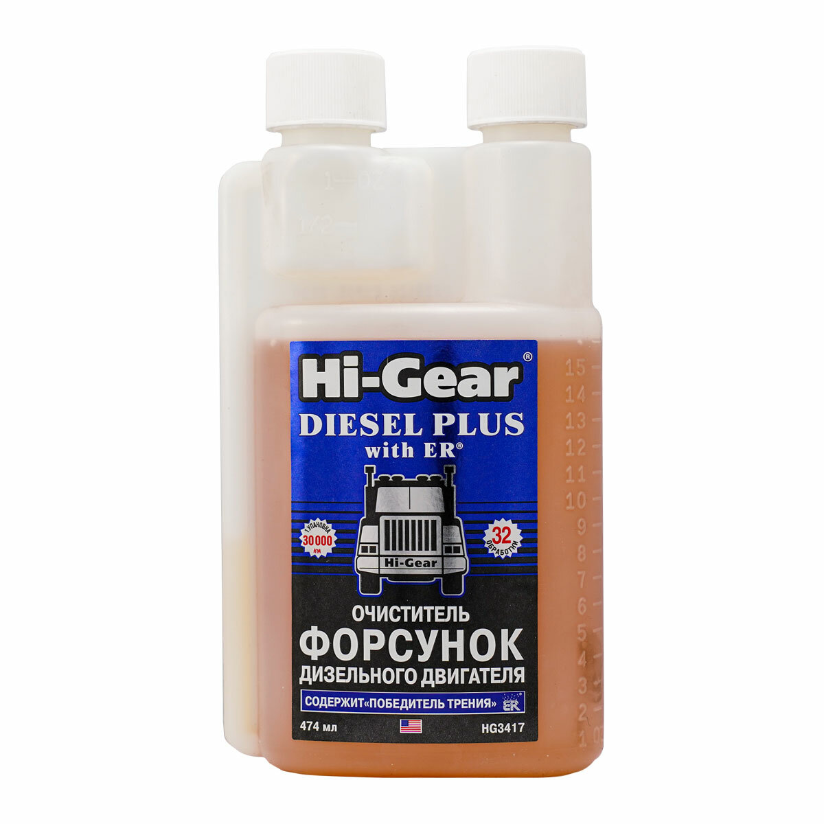 Очиститель форсунок для дизеля (содержит ER), 474 мл, HG3417