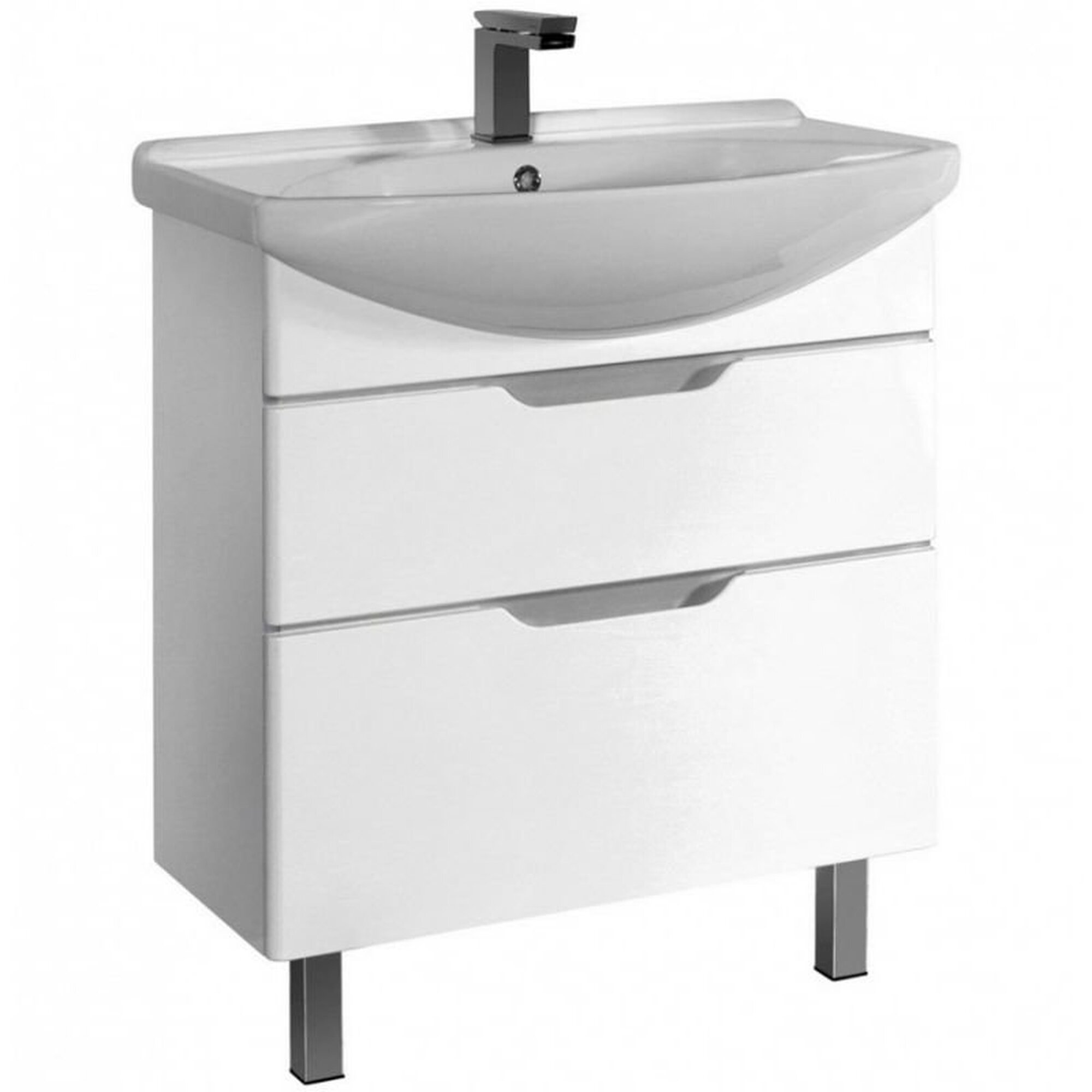 Тумба Dreja (Дрея). eco Laguna Plus 65 белая (99.0105)