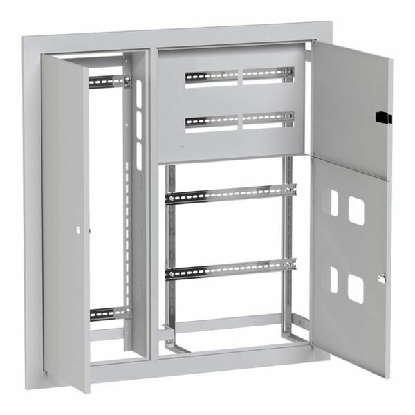 Щит этажный 4кв. слаботочка слева (1000х950х160) Basic EKF mb28-v-4z