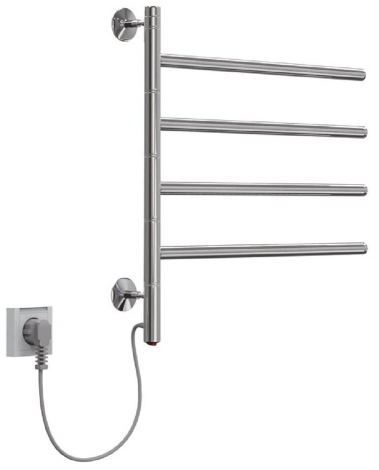 Полотенцесушитель электрический поворотный INDIGO Стрела 4 520*600