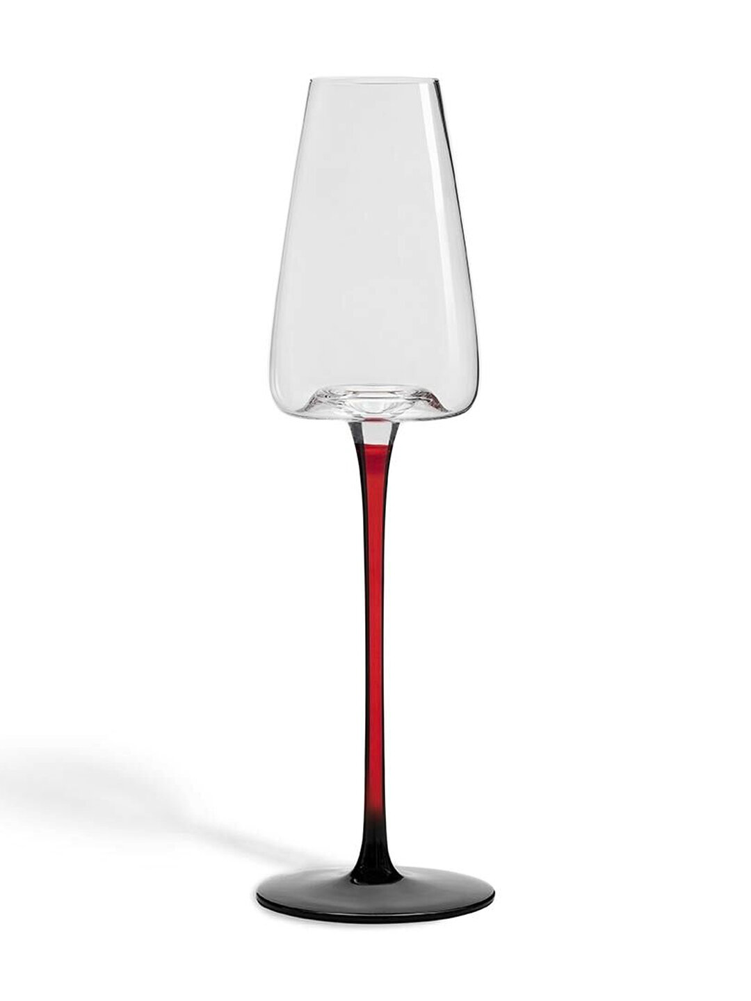 МИДАРИЯ крас.-чёрн. Бокалы для белого вина 440 мл, 2 предмета