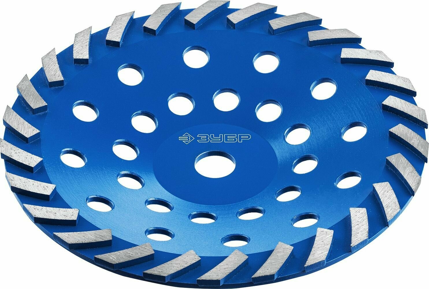 Чашка алмазная сегментная 230 мм Зубр 33370-230_z01