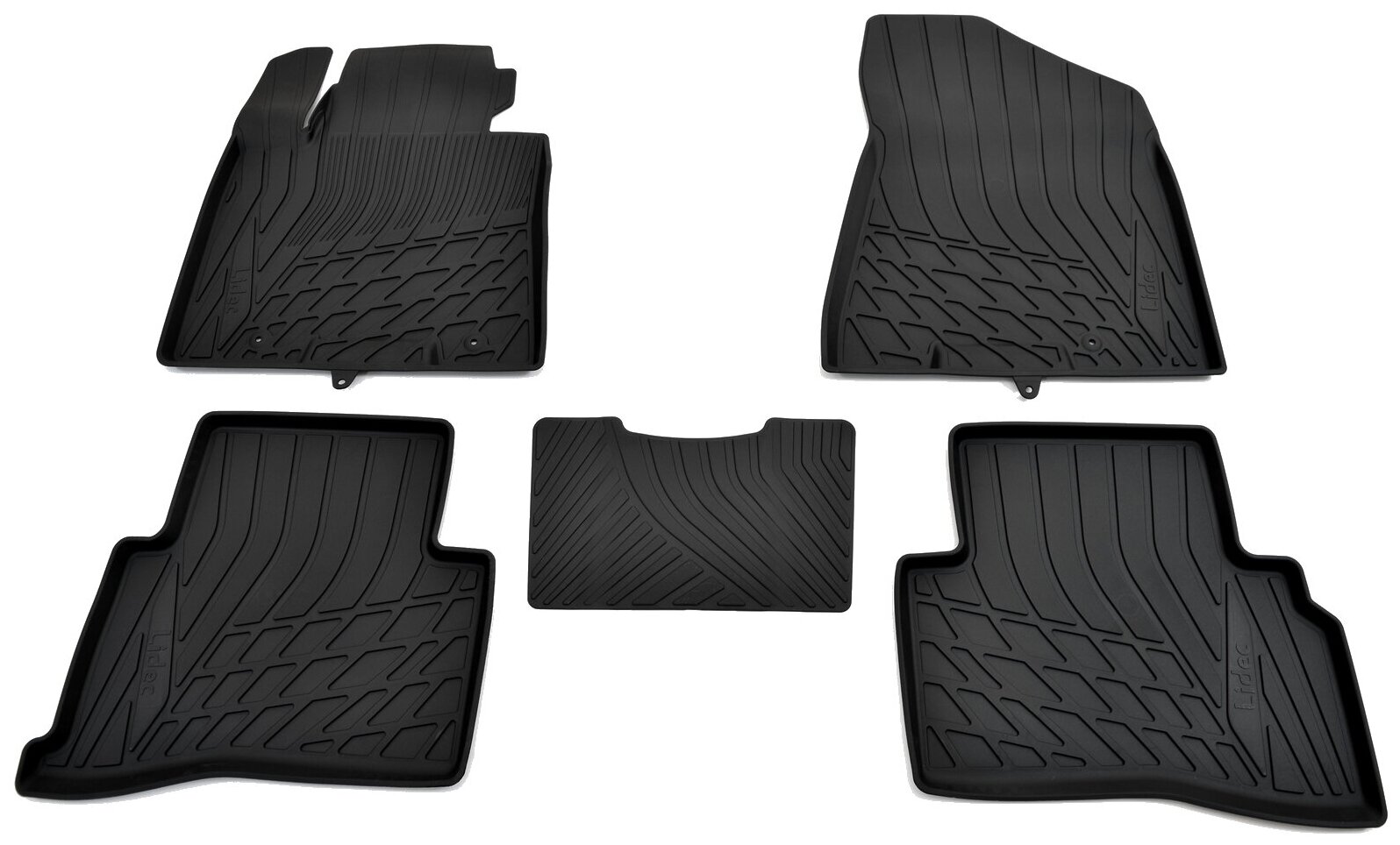 Коврики салона литьевые для kia sportage (ql) (2015) np11-ldc-43-525