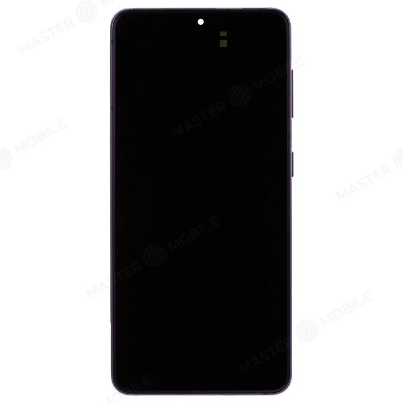 Дисплей для Samsung G991 Galaxy S21 + тачскрин (черный) (в рамке) (ORIG100) (возможен дефект ЛКП)