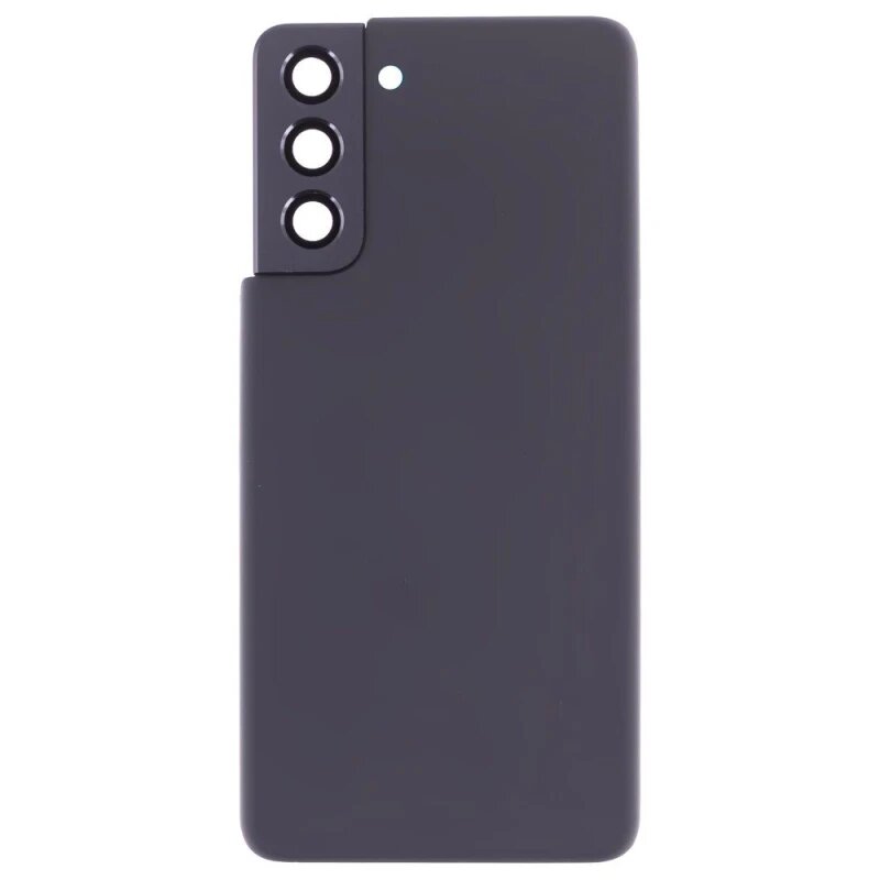 Задняя крышка для Samsung G991 Galaxy S21 (серый) (в сборе со стеклом камеры)