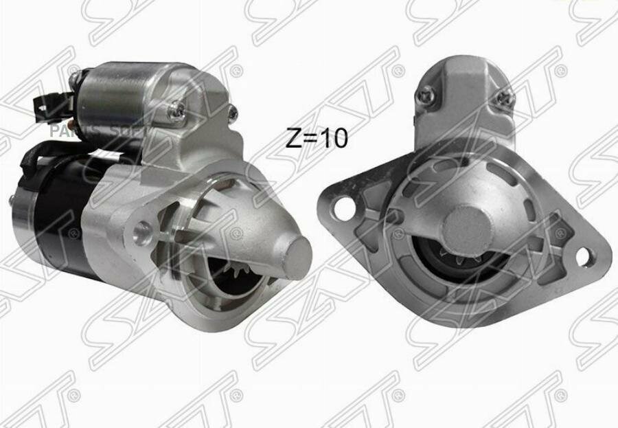 Стартер Toyota Avensis (T250) 03-08 / Corolla 00-07 (1,6 kW/ Z=10/ (восстановленный)) SAT ST-28100-0D080 | цена за 1 шт
