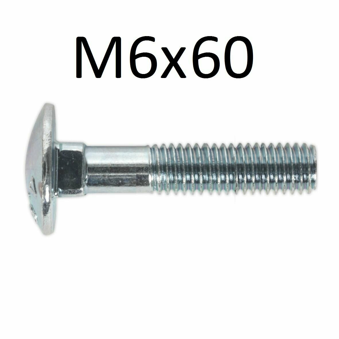 Болт мебельный М6х60 (20 шт)