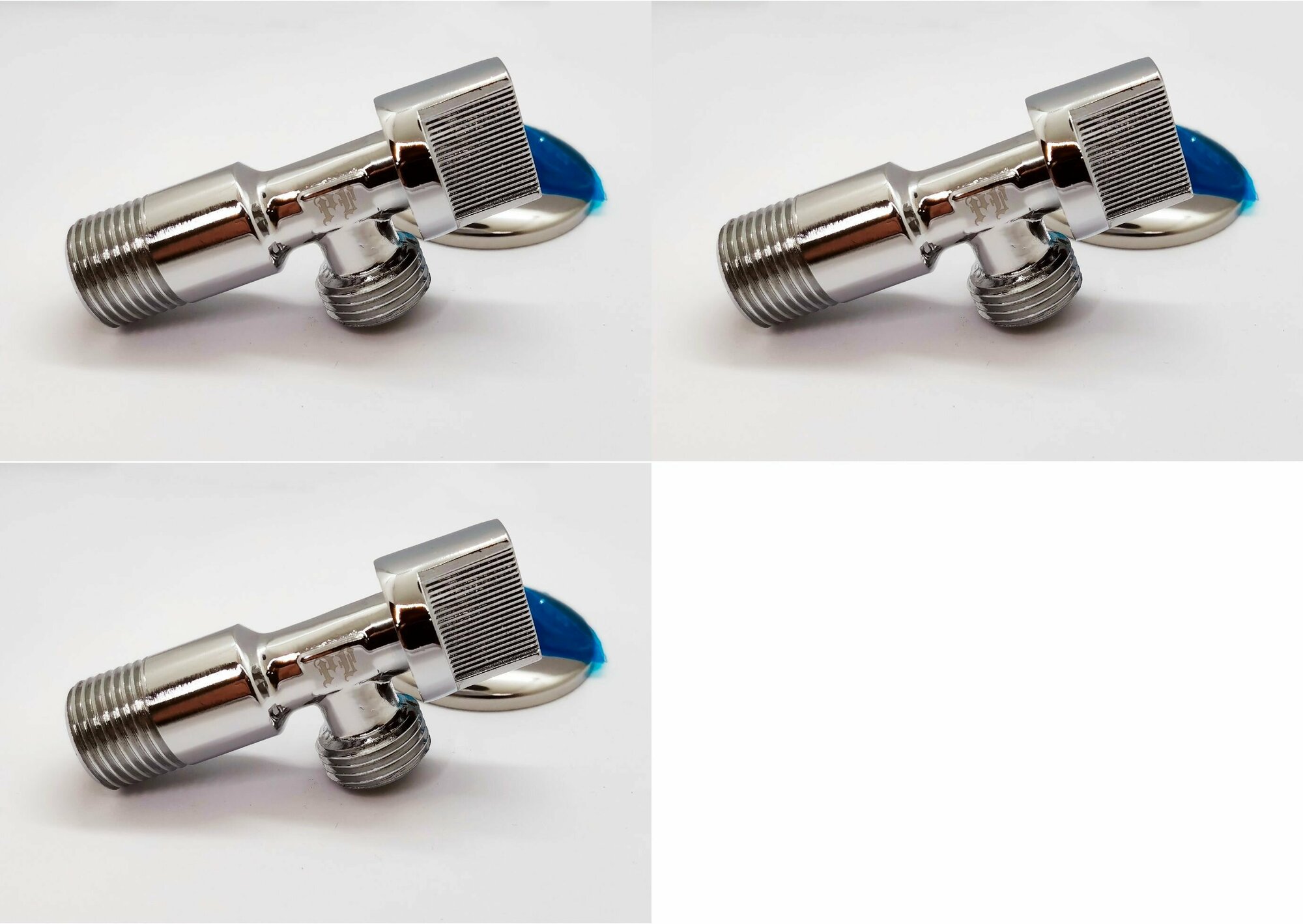 Кран шаровой угловой PROFACTOR 1/2"-1/2" легк. BAV 357 (комплект 3 штуки)