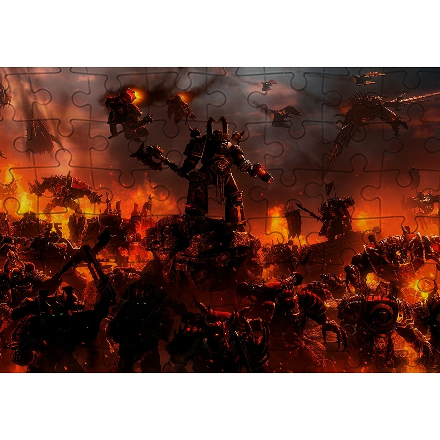 Пазл картонный А4: модель Warhammer 40000-8
