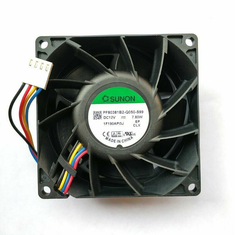 Вентилятор Sunon PF80381B2-Q050-S99 DC 12v 80x80x38mm