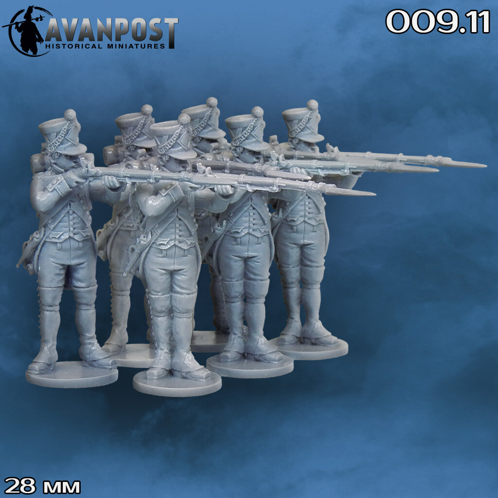 009.11АП Французская линейная пехота: фузилерная рота