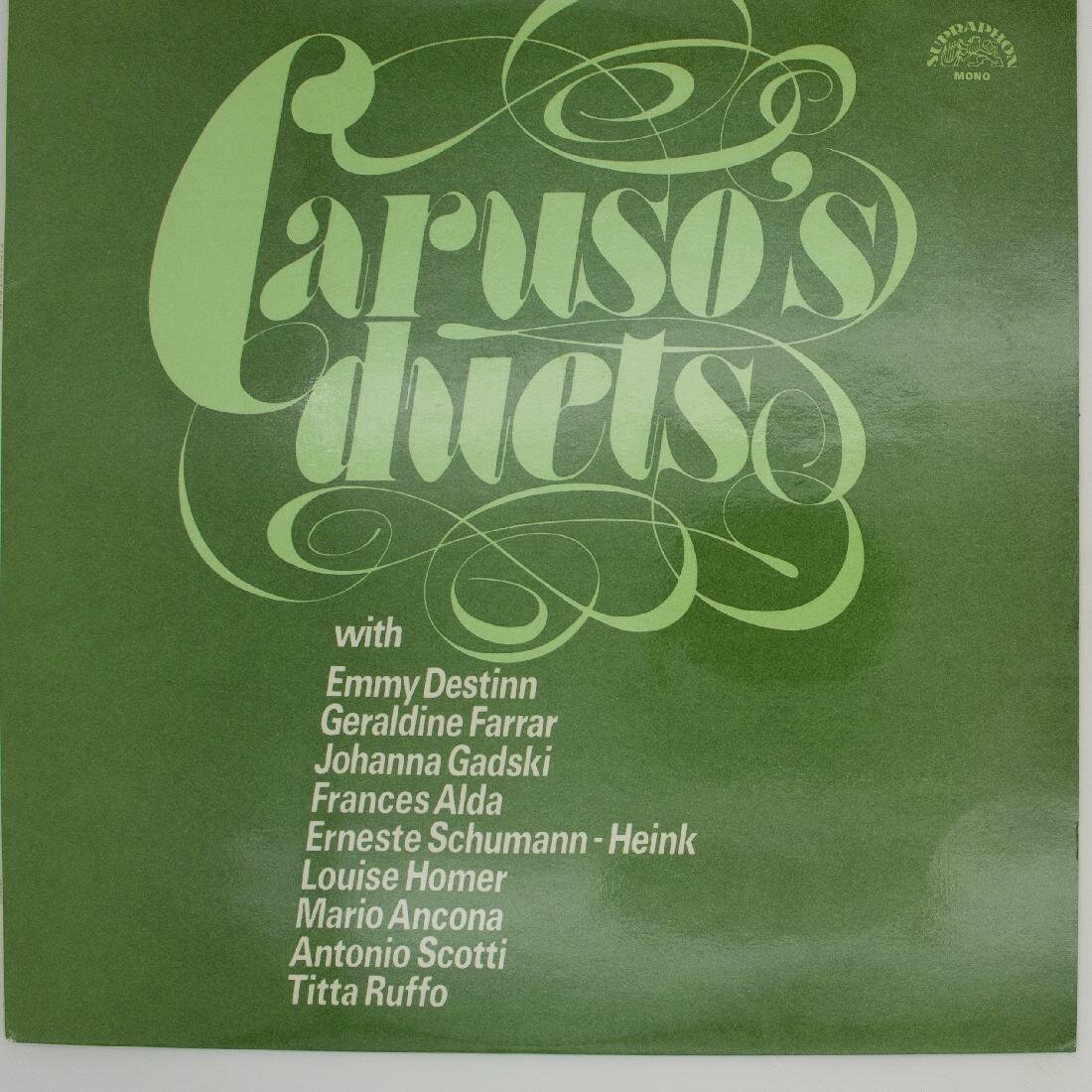 Виниловая пластинка Разные - Дуэты Карузо, 1xLP, NM