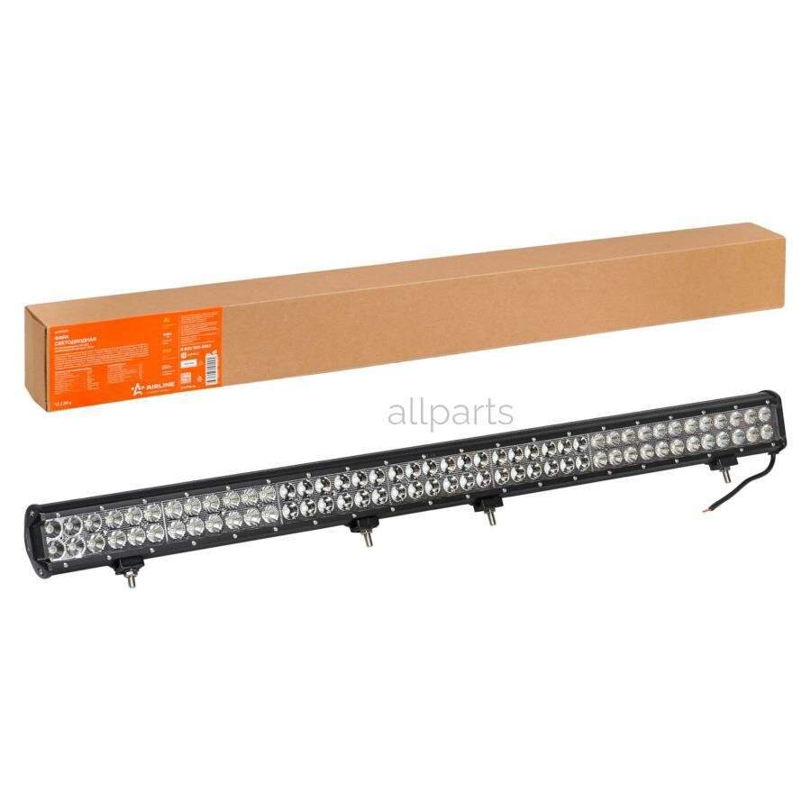 AIRLINE ALED054 Фара светодиодная (балка) двухрядная, 84LED комбин. свет, 252W (980х78х65) 12/24V (ALED054)