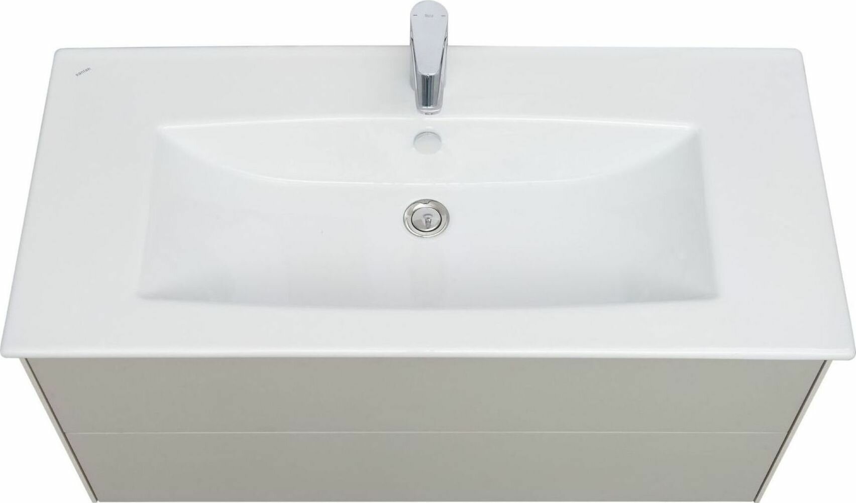 Тумба с раковиной Акватон Сохо 100 подвесная