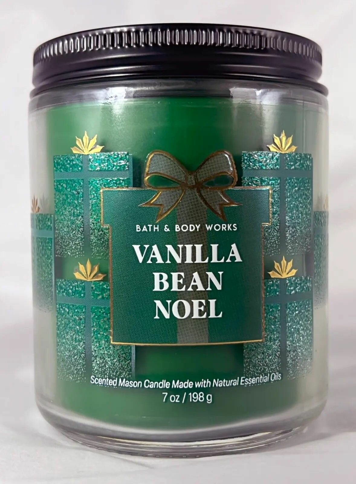 Bath And Body Works ароматическая свеча с 1 фитилем VANILLA BEAN NOEL