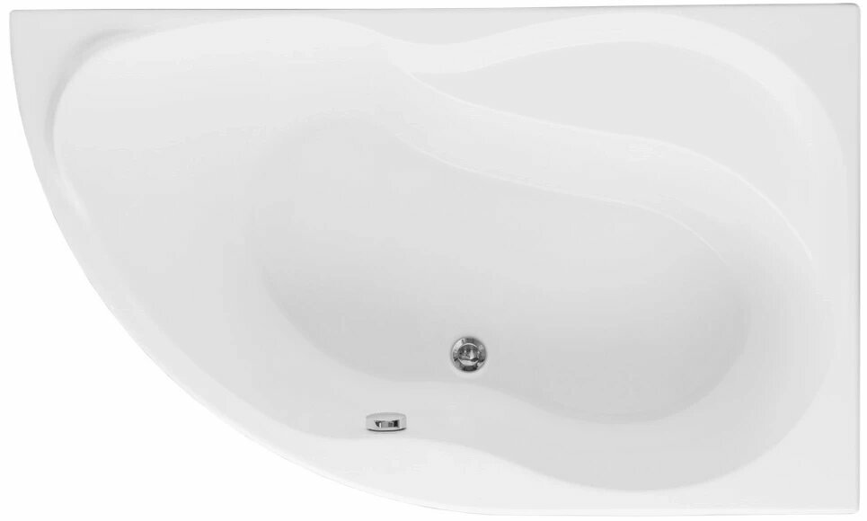 Акриловая ванна 148,3x88,8 см правая Aquanet Graciosa 00205389