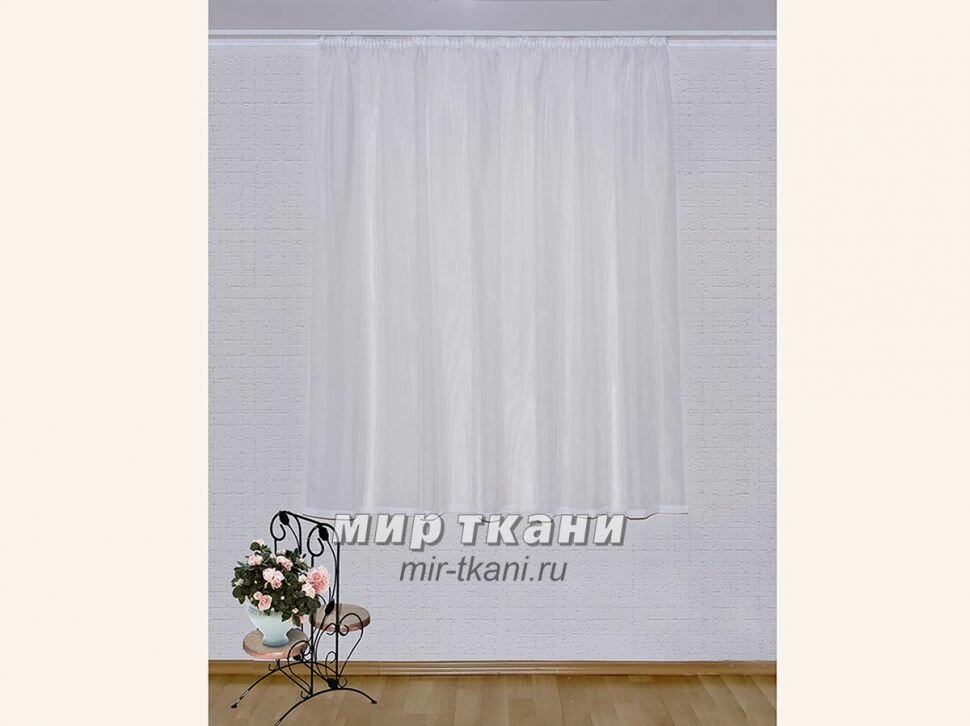 Гардина-1,8 цвет белый