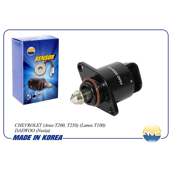AMD AMD. SEN13 (17059602 / 93744675 / 96434613) регулятор холостого хода Chevrolet (Шевроле) (aveo t200, t250) (Lanos (Ланос)
