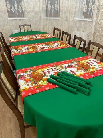 Скатерть 1.5м*1.5м / 1.5м*2м / 1.5м*2.5м / 1.5м*3м / 1.5м*3.5м / 1.5м*4м