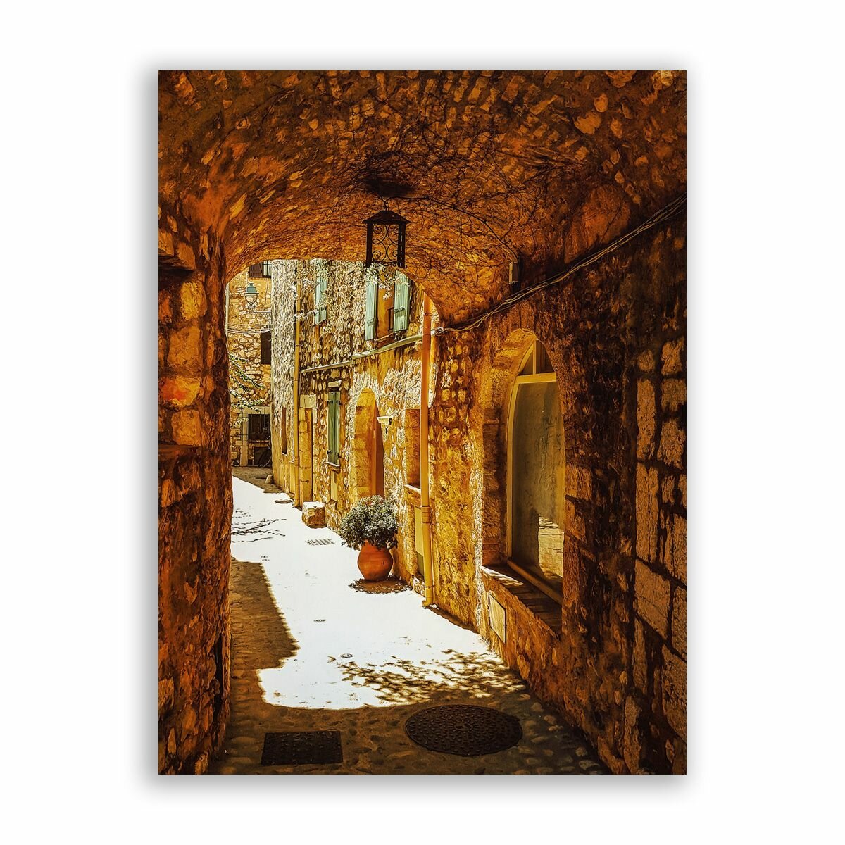 Постер, плакат на бумаге / Переулки Франции / Размер 30 x 40 см
