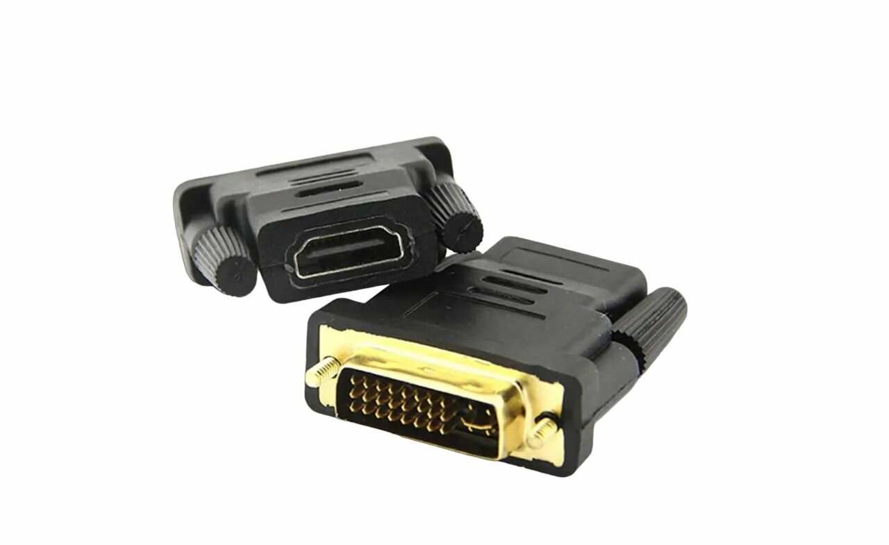 Переходник Accessories HDMI (f) - DVI-D (m) черный