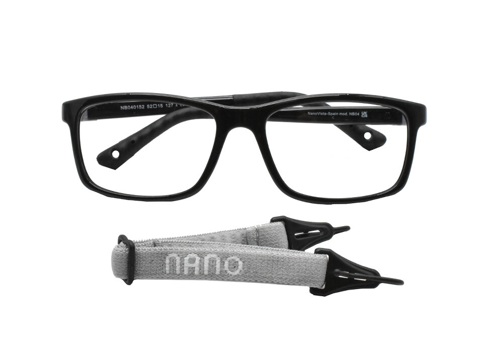 Оправа для очков Nano NB040152 пол Детские форма оправы Прямоугольная цвет оправы Чёрный