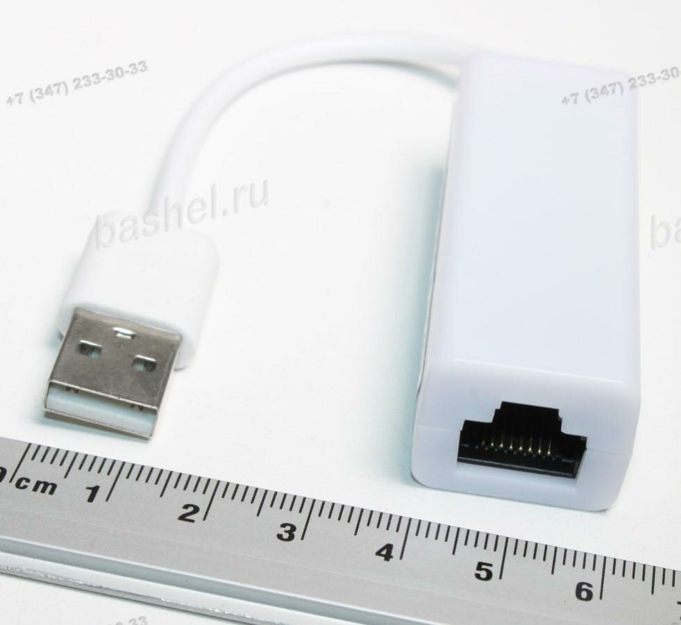 Сетевой адаптер USB 2.0 - гн. RG-45 Ethernet + загрузочный диск