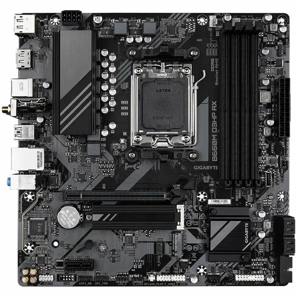 Материнская плата Gigabyte B650M D3HP AX