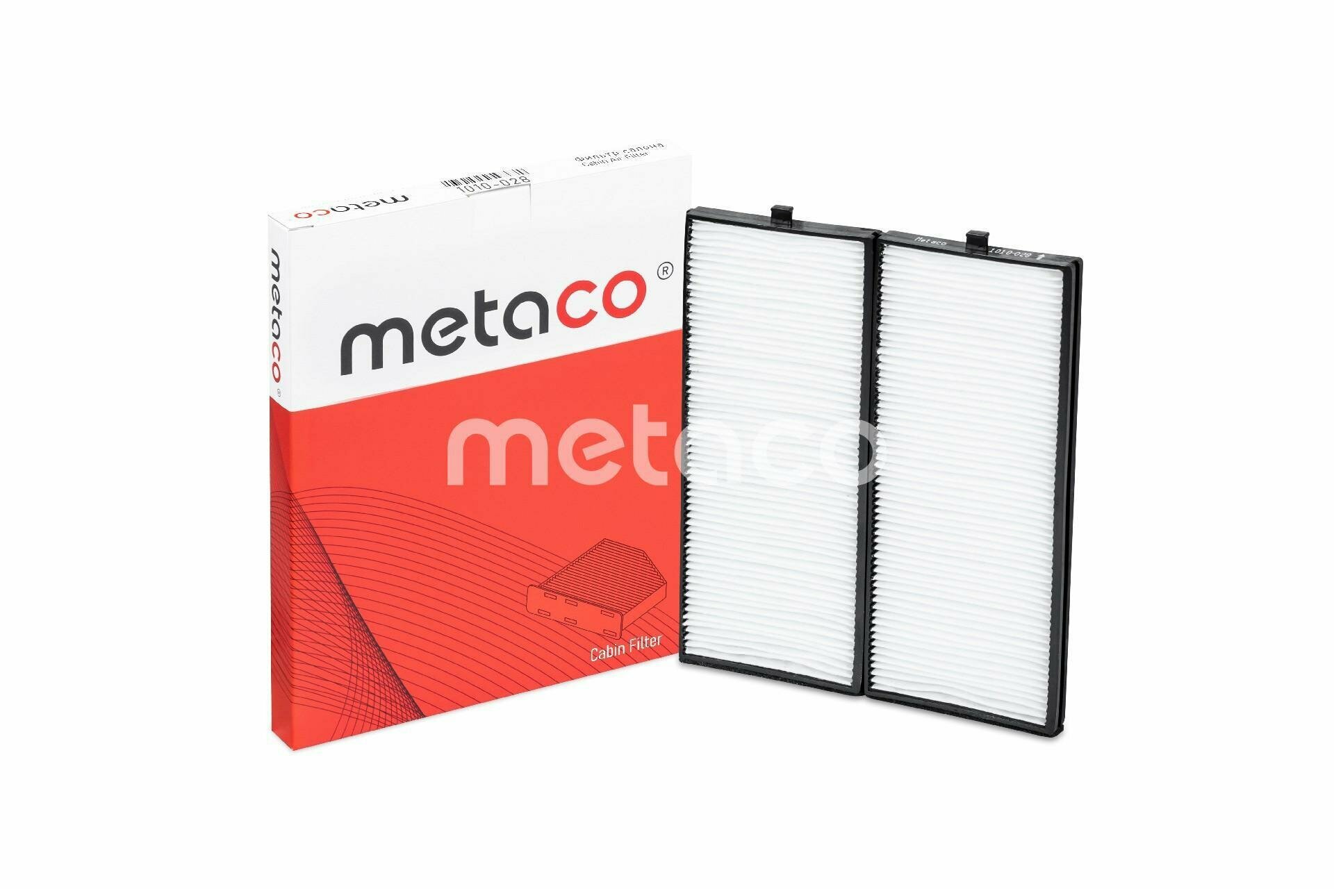 METACO 1010-028 Фильтр салона Hyundai Getz (2002-2010), Hyundai Accent II (+тагаз) (2000-2012)