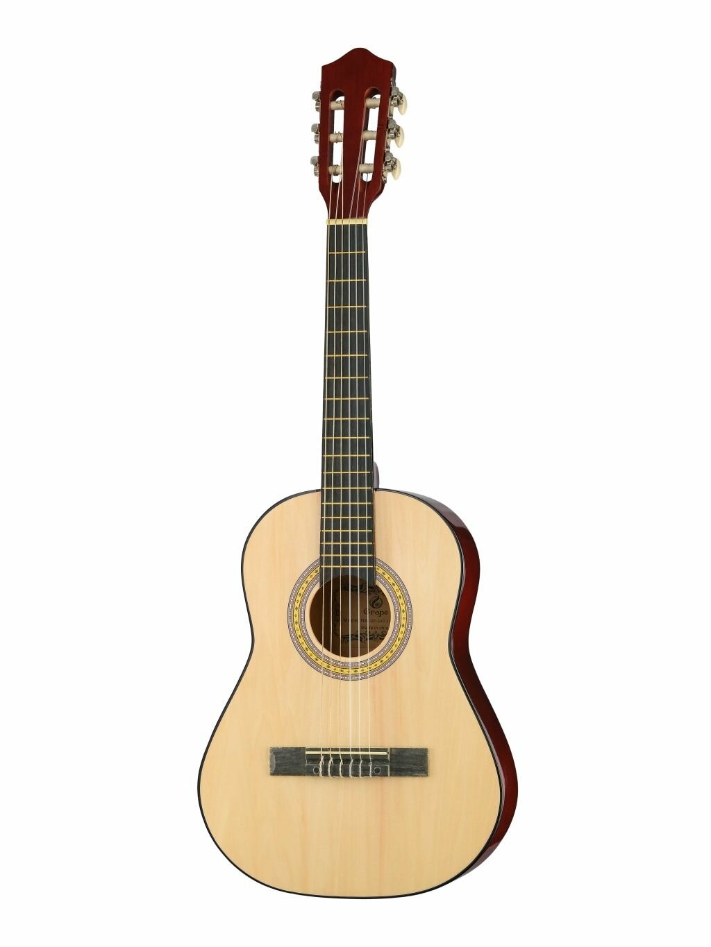GP-C40-34-N Классическая гитара 1/2, цвет натуральный, Grape