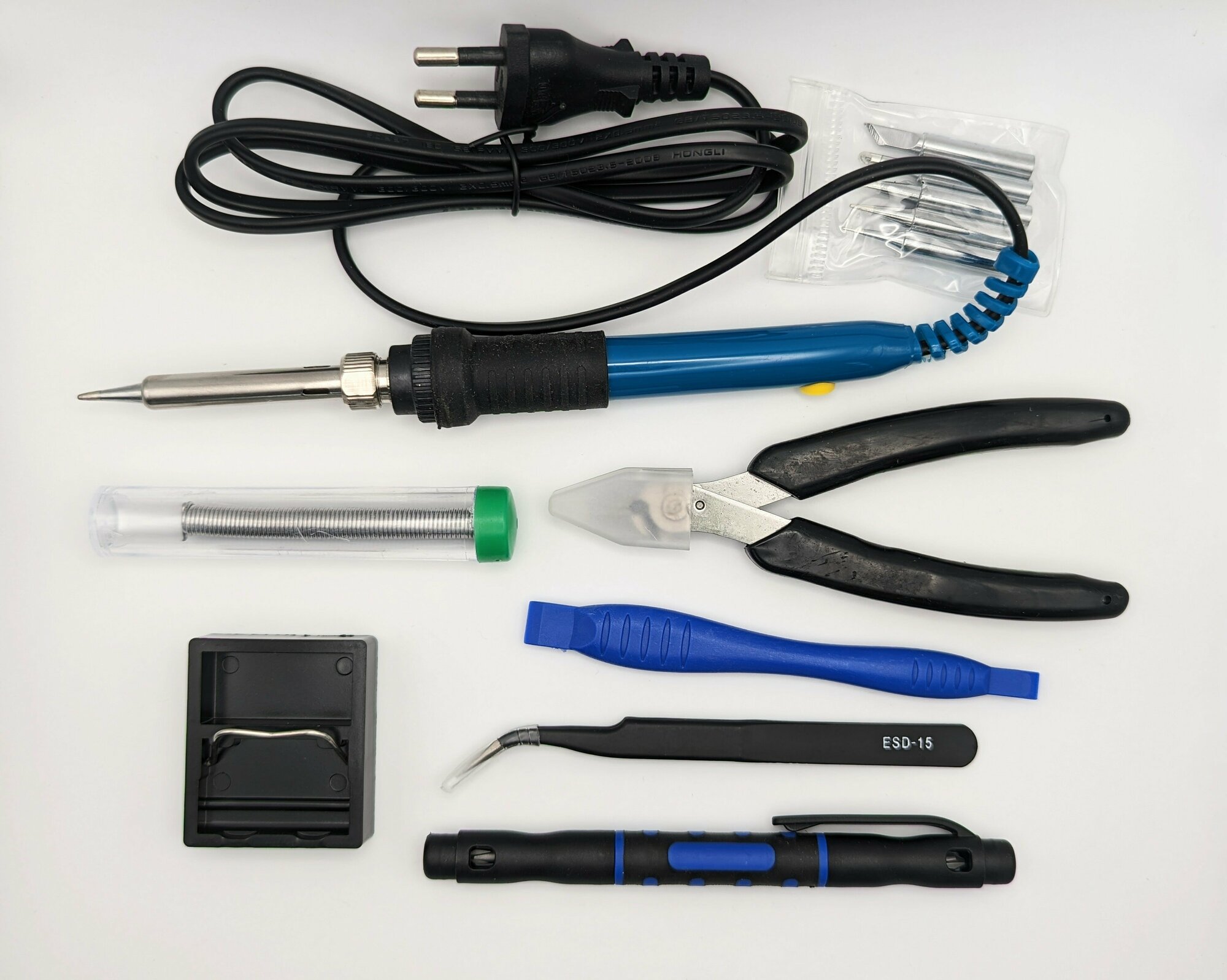 Паяльный набор комплект для ремонта электроники