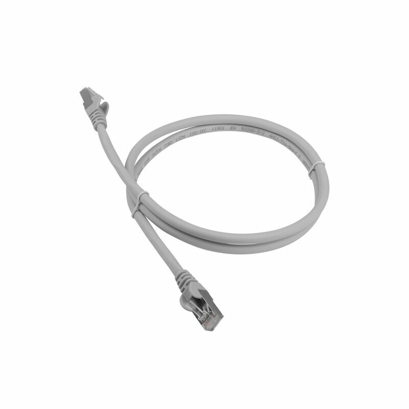 Патч-корд ExeGate UTP-RJ45-RJ45-5e-CU-0,3M-GY, cat.5e, 0.3м 