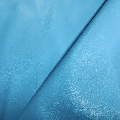 Искусственная кожа голубая ВинилТекс №74 (1м)