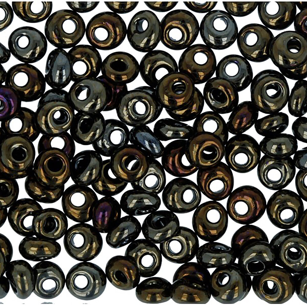 Бисер Япония "TOHO" MAGATAMA 3 мм 5 г №0083 т. бронзовый