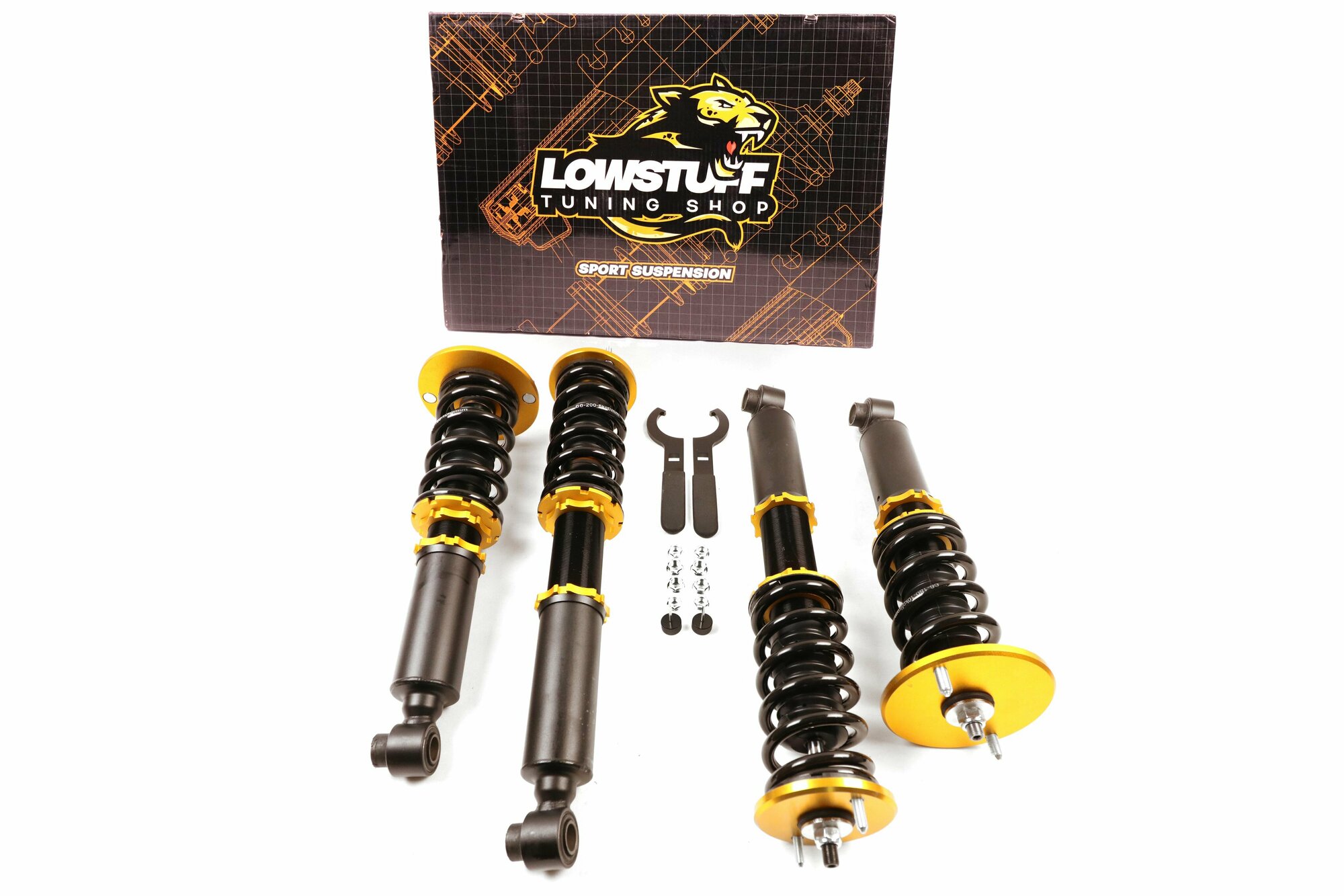 Nissan Skyline R32 1989-1994 винтовая подвеска фултап койловеры с регулировкой высоты и жесткости LOWSTUFF EVO-III LSCSNI103