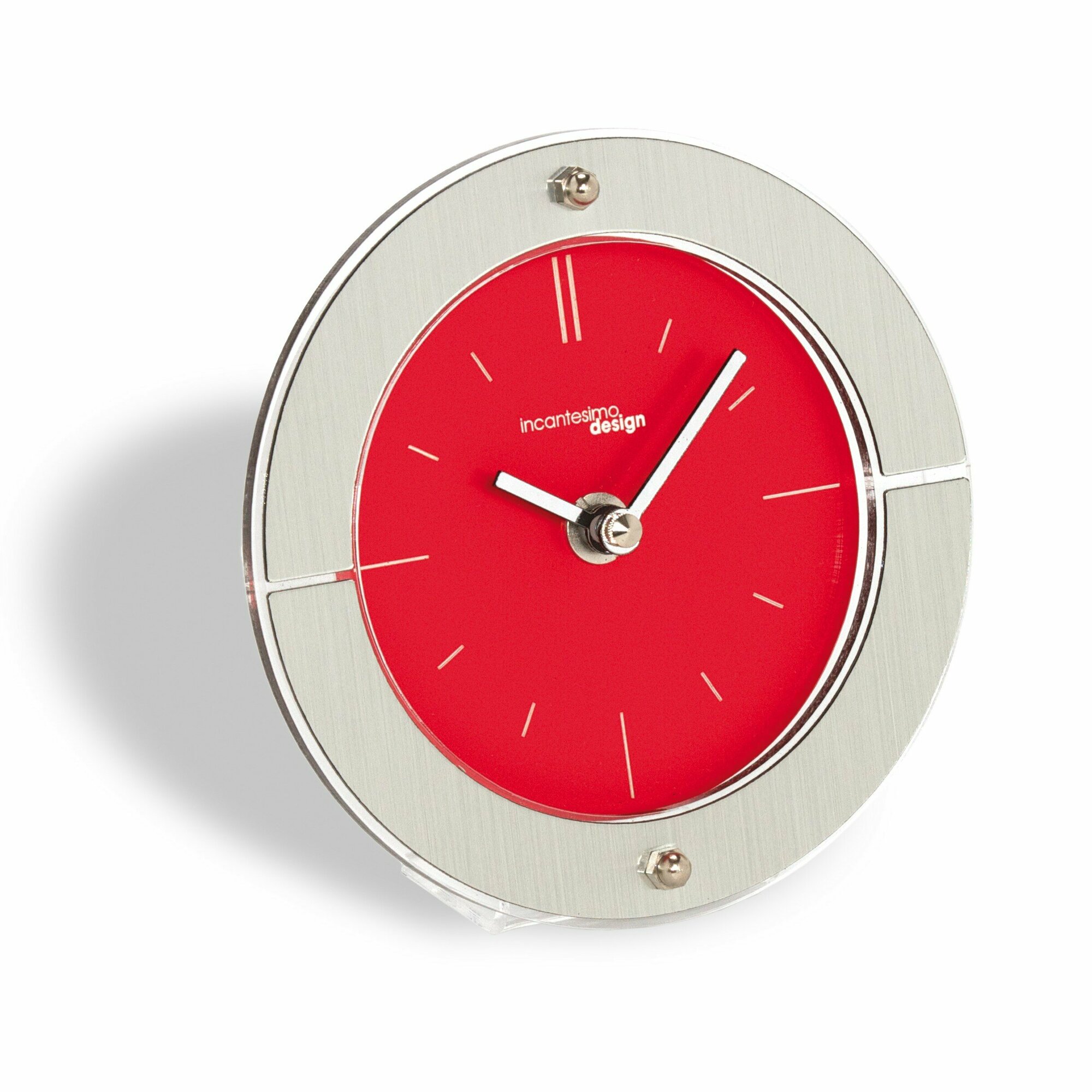 Настольные часы Fabula, цвет коралловый, бренд Incantesimo Design (Италия)