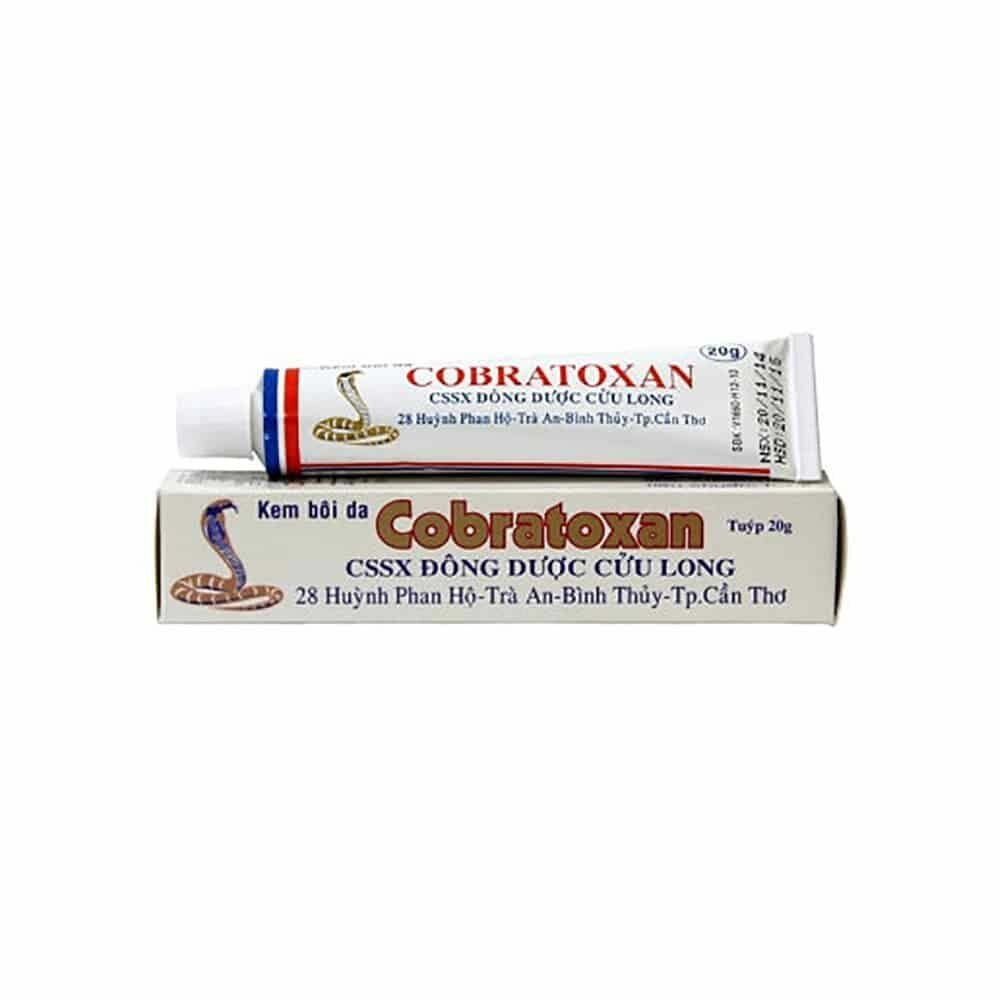 Кобратоксан, обезболивающая мазь для суставов и мышц на основе змеиного яда, 20гр, Cobratoxan , 1 шт.