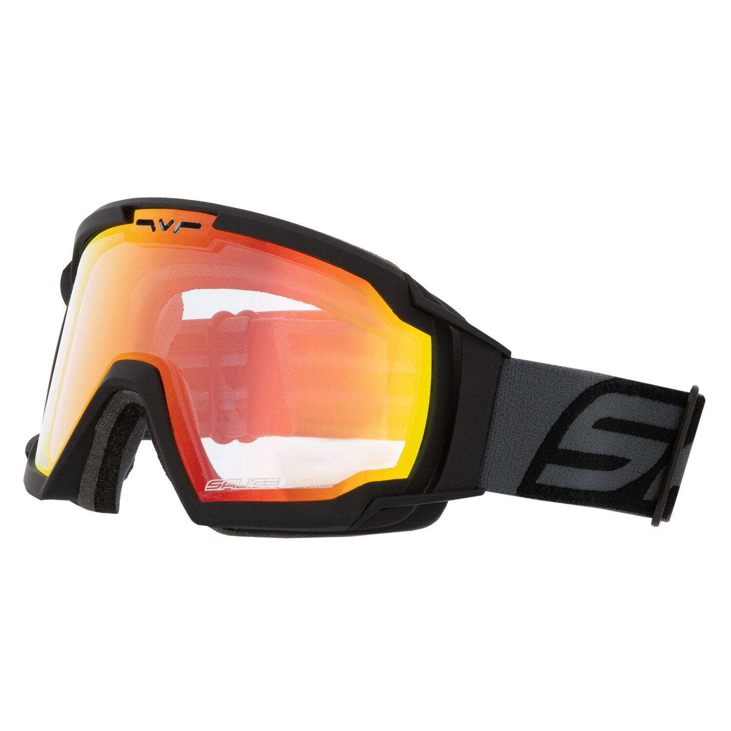 Маска горнолыжная Salice 618DARWF Black/Dav Rw Clear S1