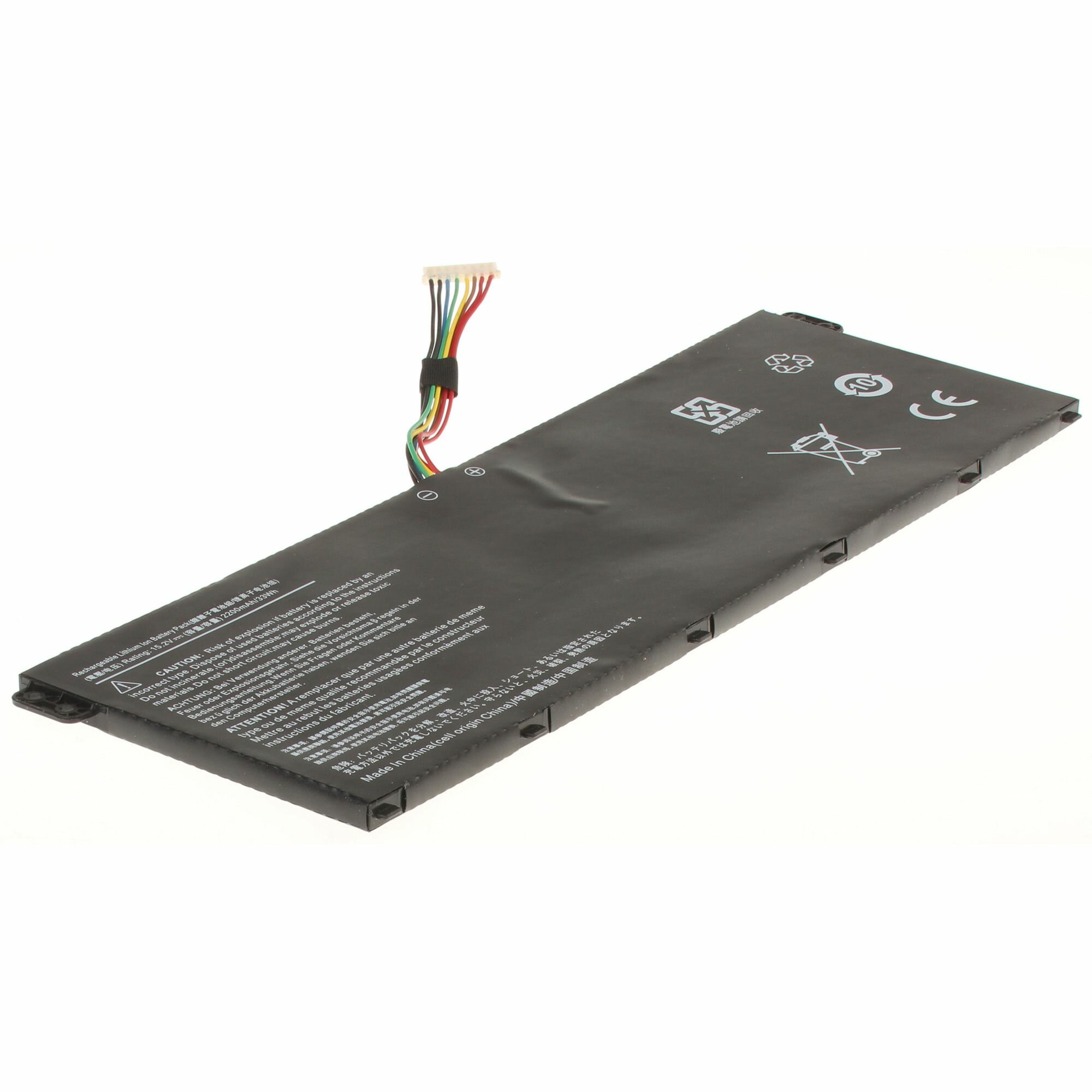 Аккумуляторная батарея iBatt 3600mAh для ноутбука Acer AC14B8K