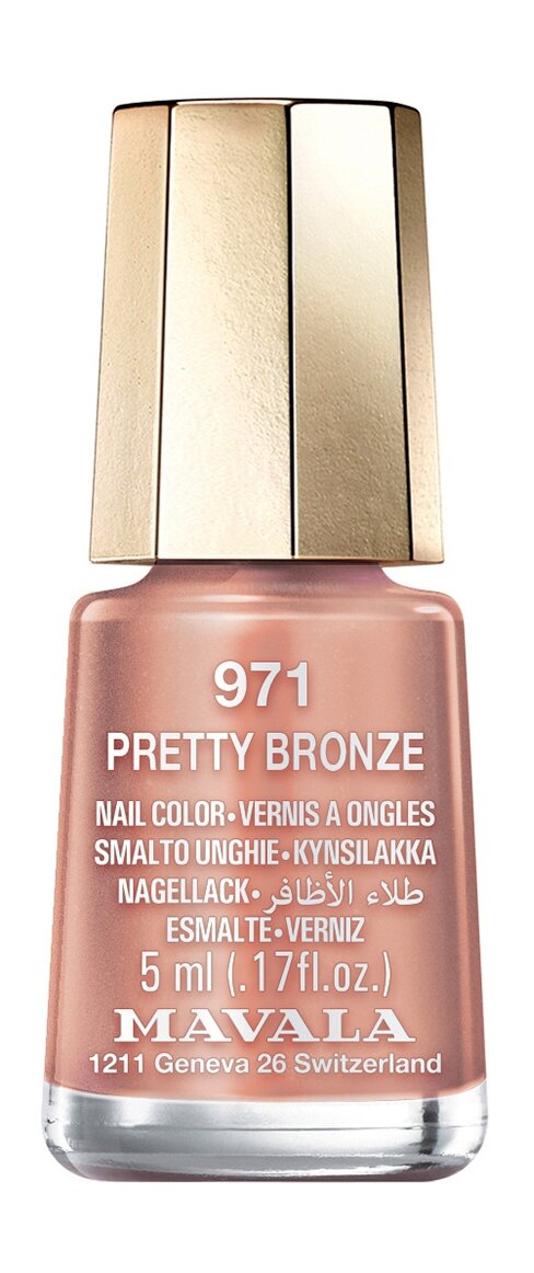 Лак для ногтей, 5 мл, 971 Pretty Bronze
