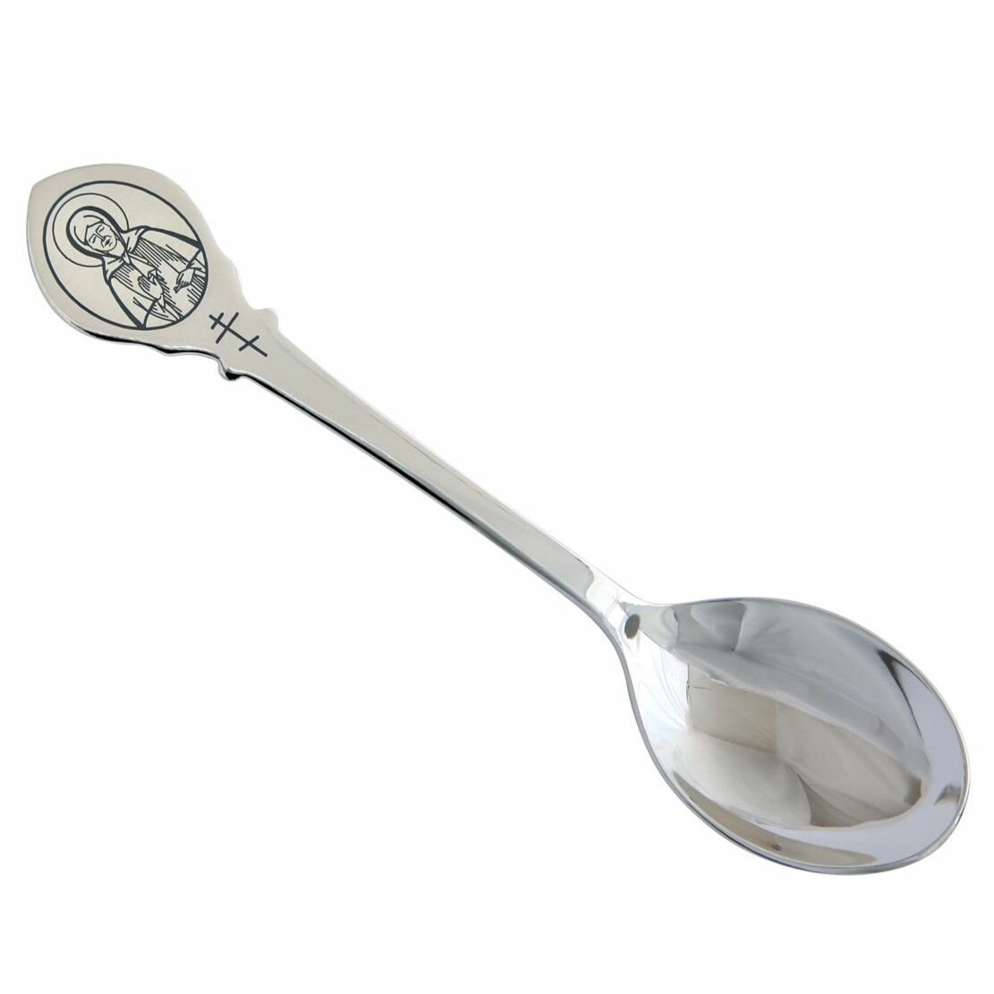 Ложка серебряная "Святая Матрона Московская"