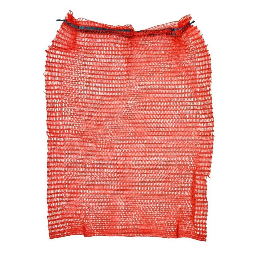 Сетка для овощей с завязками 25*39 см красная (5 кг) упаковка 50 штук