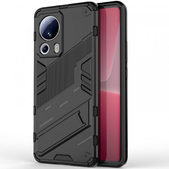 Megatron Противоударный чехол-подставка для Xiaomi Mi 13 Lite / Civi 2 с защитой камеры