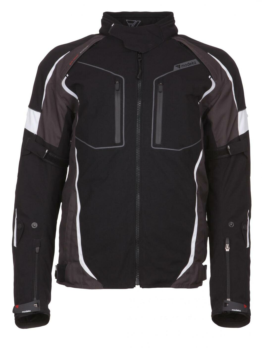 Мотокуртка Modeka Fuego (S, Black Grey)