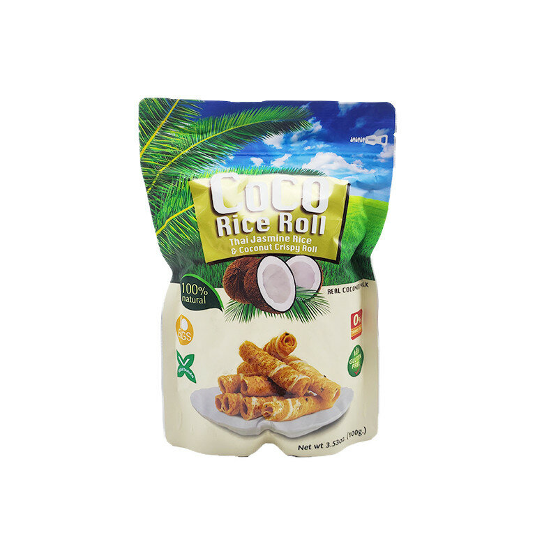 Трубочки кокосовые Kaset с оригинальным вкусом 100 г, Таиланд