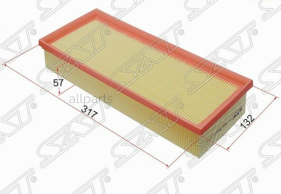 SAT ST-16546-JA00B Фильтр воздушный Nissan Murano 07-16 / Teana 08-14