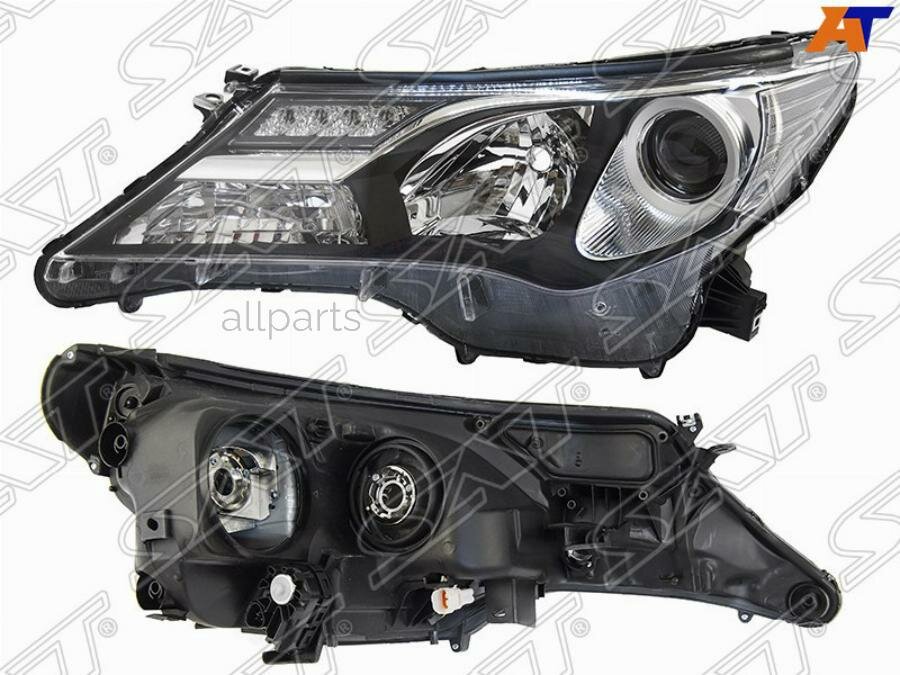 SAT ST-212-11W1LLDEM2 Фара Toyota RAV4 (XA40) 12-15 (Слева/ Галоген/ ДХО/ С электрокорректором)