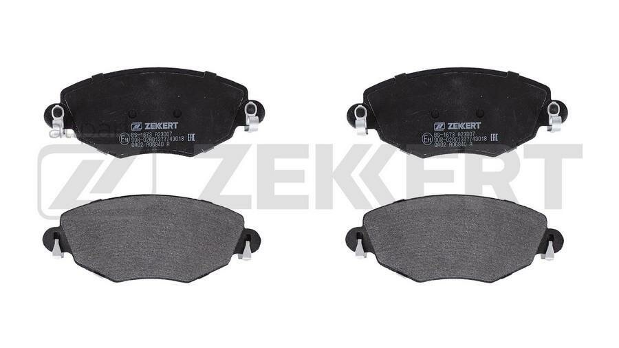 ZEKKERT BS-1673 Колодки торм. диск. передн. Ford Mondeo III 00- Jaguar X-Type (X400) 01-
